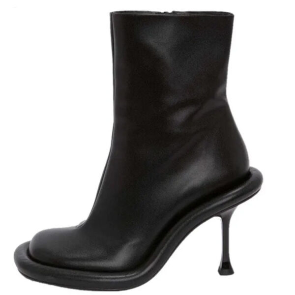 Lexa Round Zipper Heels - Arvoss.com